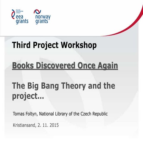 The Big Bang Theory and the project | PPTX