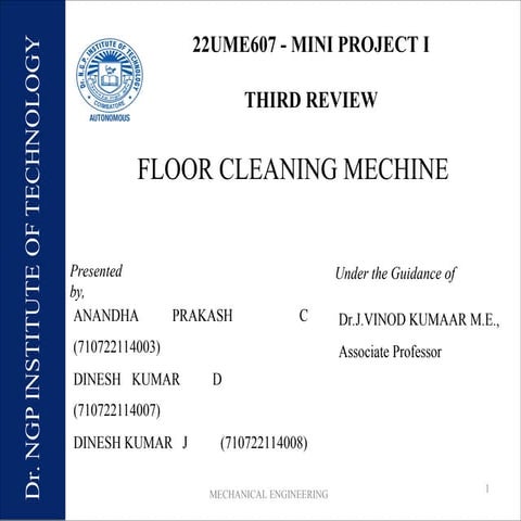 Floor cleaning machine ppt ppt ppt by ppt | PPT