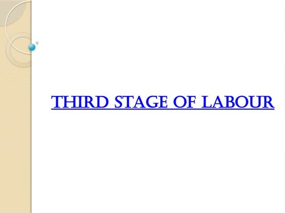 MANAGEMENT OF THE FIRST STAGE LABOR.pptx