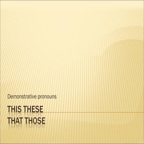 This These | PPT