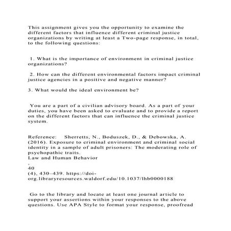 This assignment gives you the opportunity to examine the different f.docx