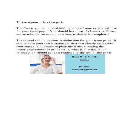 This assignment has two parts.The first is your annotated bi.docx