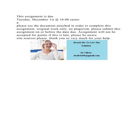 This assignment is due Tuesday, December 1st @ 1600 easternpl.docx