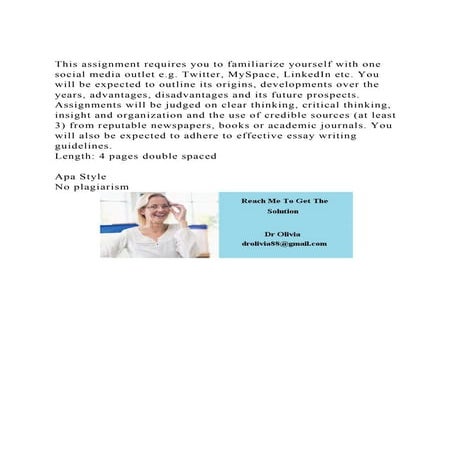 This assignment requires you to familiarize yourself with one soci.docx