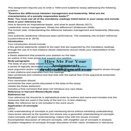 This assignment requires you to write a 1000word academic e.pdf