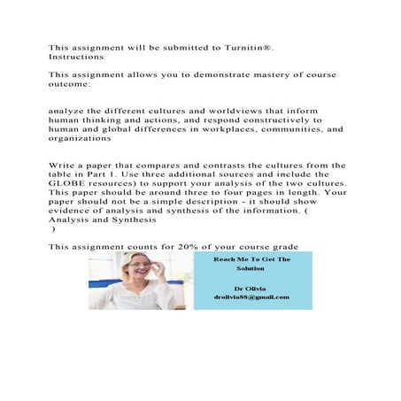 This assignment will be submitted to Turnitin®.InstructionsThi | DOCX