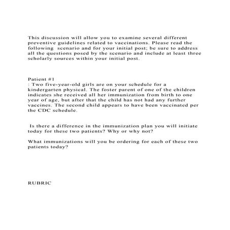 Case study D - Crohns Disease Review the case study and answer .docx