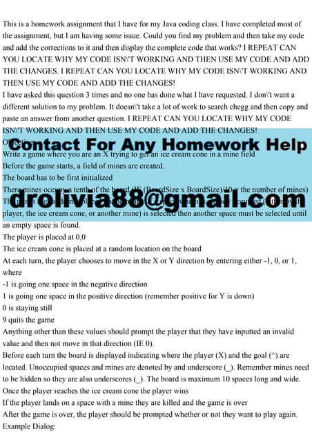 This is a homework assignment that I have for my Java coding class. .pdf This is a homework assignment that I have for my Java coding class. .pdf
