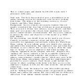 This is a short paper and should be 200-400 words with 3 reference | DOCX