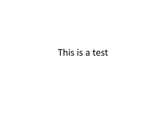 Thisisatest | PDF