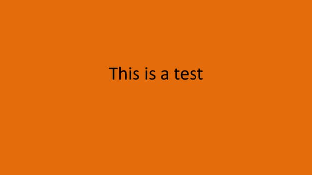 This is the test print | DOC