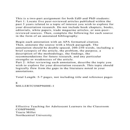 This is a two-part assignment for both EdD and PhD studentsPart.docx