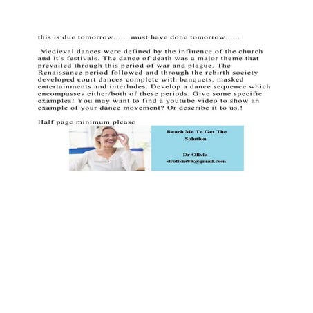 this is due tomorrow..... must have done tomorrow...... Mediev.docx