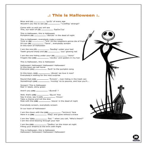 This is halloween | PDF