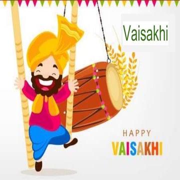This is how we celebrate vaisakhi | PPTX