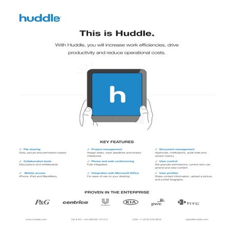 What is Huddle? | PDF