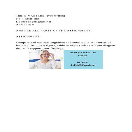 This is MASTERS level writingNo Plagiarism!Double check grammar.docx