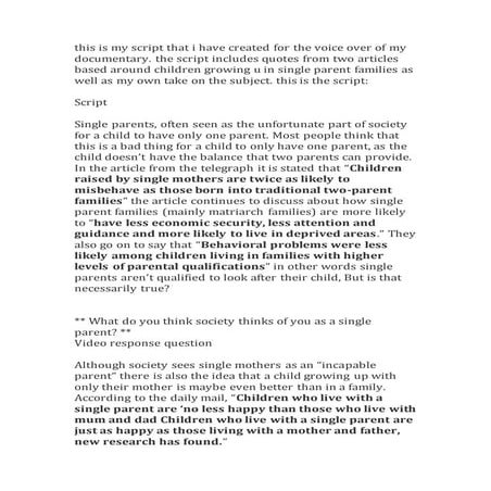 voice over script | DOCX