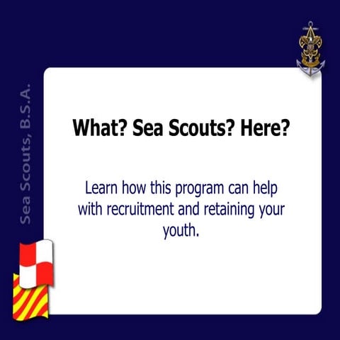 This is Sea Scouting Ship 378 Style | PPT