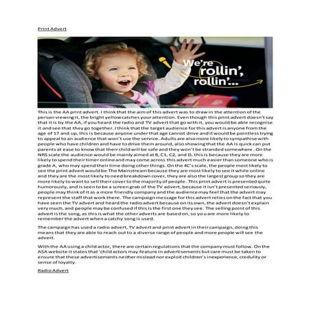 The aa singing baby | DOCX