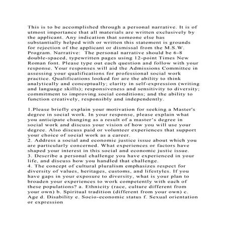 Sarah Wicks MSW personal statement | DOCX