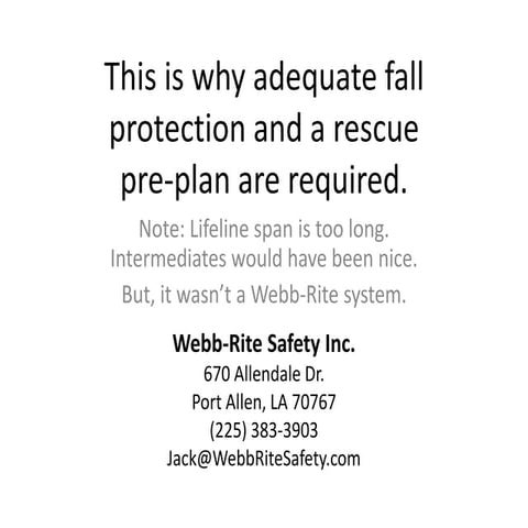 This Is Why Adequate Fall Protection Is Required | PPT
