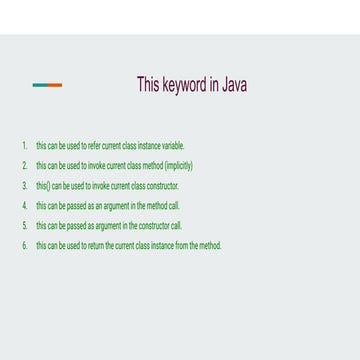 This Keyword In Javapdf 3794