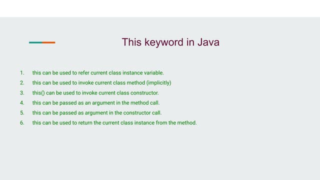 This Keyword In Javapdf 3794