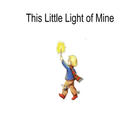 This little light of mine | PPT