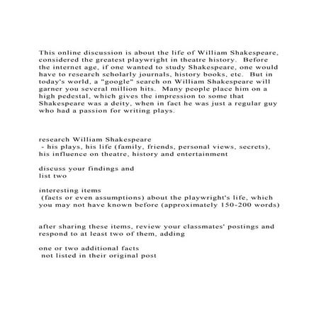 William Shakespeare Short Biography Essay.pdf