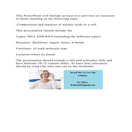 This PowerPoint will Include at least two activities or exercises to | DOCX