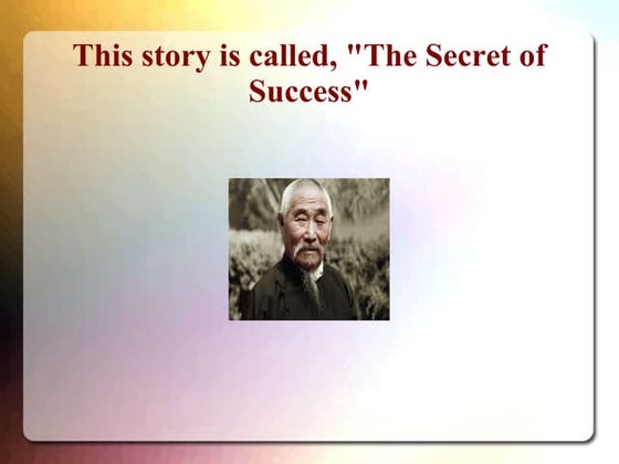 The Secret of Success! | PDF