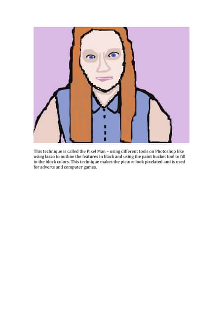 My julian opie photoshop exercise | DOCX