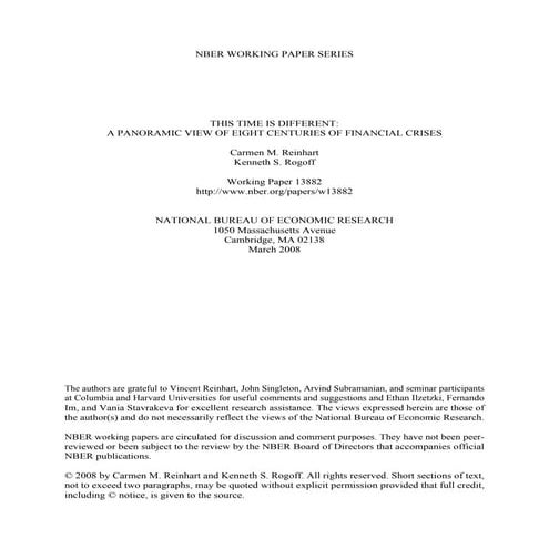 Debt overhang past and present | PDF