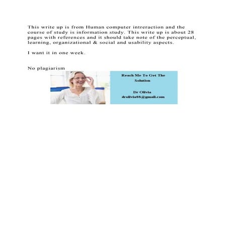 This write up is from Human computer intreraction and the course of .docx