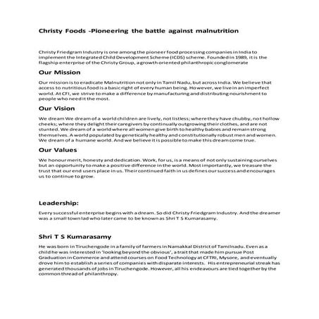 Christy Groups | DOCX