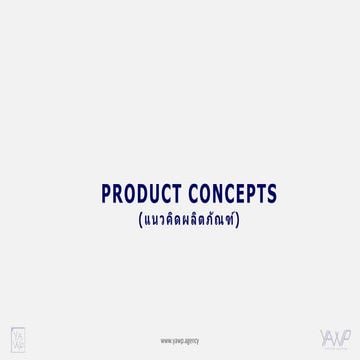 TH product concepts | PPTX