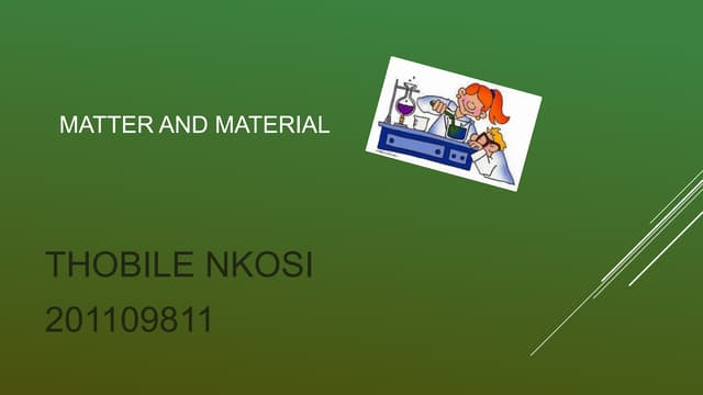 Elements,compounds and mixtures | PPTX