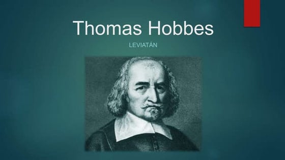 Thomas Hobbes | PPT