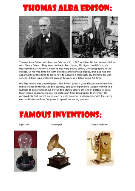 Thomas Edison Leadership | PPT