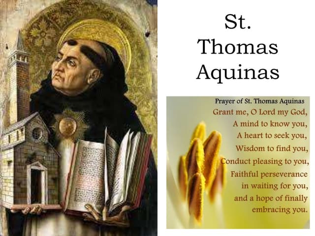 St. Thomas Aquinas Philosophy | PPTX | Christianity | Religion & Spirituality