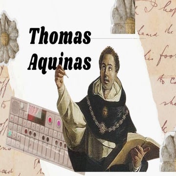 "Thomas Aquinas" life, works, educations | PPTX