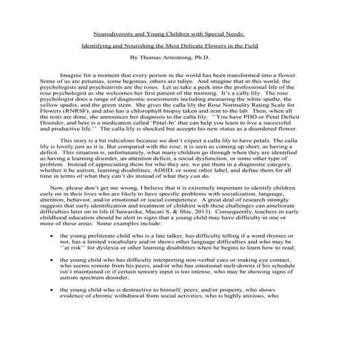 Assessment of Learning in Early Childhood Education | PDF