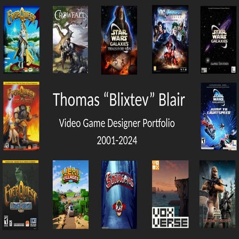 Thomas Blair Implementation Portfolio 2001-2024 | PPTX