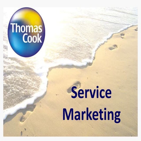 Thomas Cook service marketing | PPTX