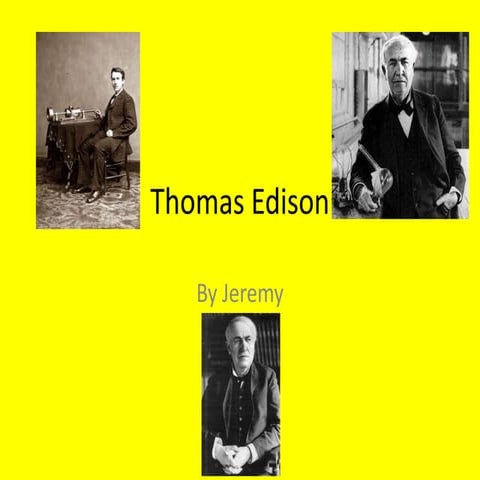 Thomas edison | PPT