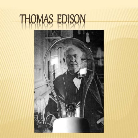 Thomas Edison | PPTX