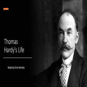 Thomas Hardy's life ).pptx