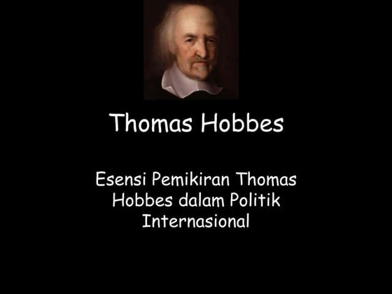 Thomas hobbes | PPT