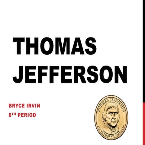 Thomas jefferson | PPTX